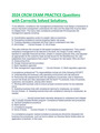 2024 CRCM EXAM PRACTICE Questions with Correctly Solved Solutions ...