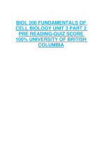 BIOL 200 FINAL CHEAT SHEET - DocMerit