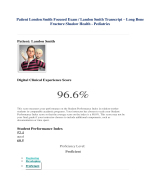Patient London Smith Focused Exam / Landon Smith Transcript – Long Bone ...