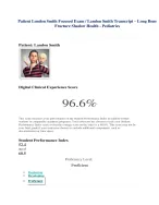 Patient London Smith Focused Exam / Landon Smith Transcript – Long Bone ...