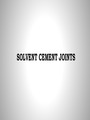 Jointing with Solvent Cements - DocMerit
