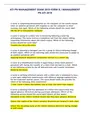 ATI PN MANAGEMENT EXAM LATEST UPDATE 2022-2023/ PN MANAGEMENT ATI ...