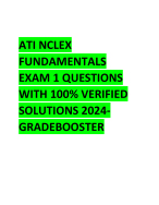 ATI NCLEX MEDICAL SURGICAL ASSESSMENT 1 NEWEST 2024 ACTUAL EXAM ...