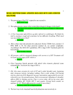 NR 601 MIDTERM EXAM- UPDATED 2023-2025 WITH 100% VERIFIED SOLUTIONS - DocMerit