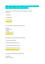 RMA PRACTICE TEST FROM AMT SITE UPDATED 2023- 2025 WITH 100% SOLUTIONS ...