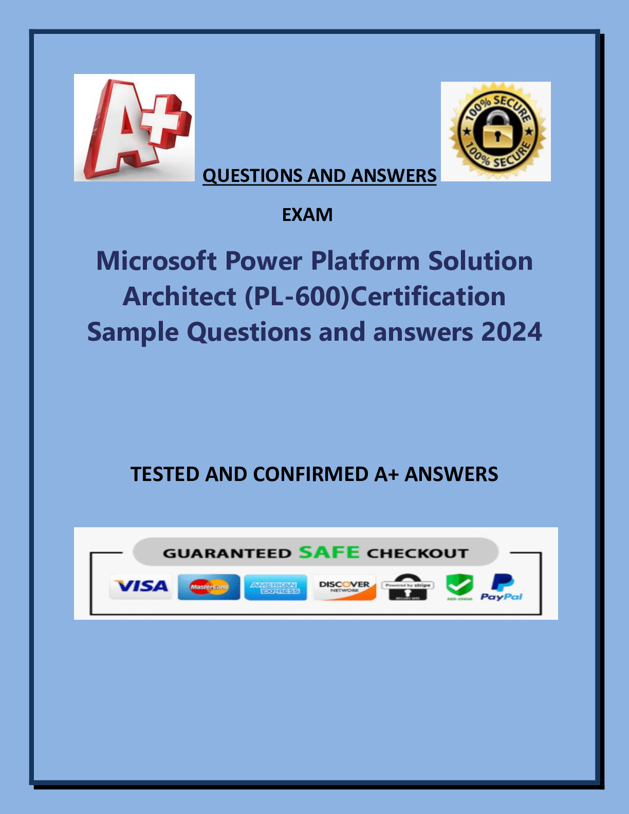 Microsoft Power Platform Solution Architect Pl 600certification Docmerit