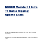NCCER Module 6 [ Intro To Basic Rigging] Update Exam the max load weight that a sling is ...