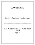XACTIMATE - Level 1 Xactimate Fundamentals - Knowledge Exam Readiness ...